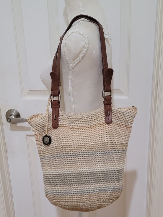 The Sak | Bags | The Sak Crochet Striped Hobo Slouchy Beach Resort ...